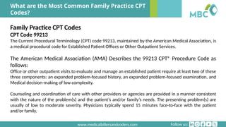 What are the Most Common Family Practice CPT Codes.pptx
