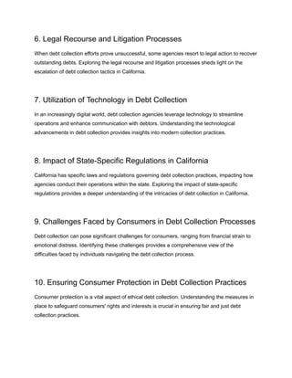 What Are the Most Common Tactics Used by Debt Collection Agencies in ...