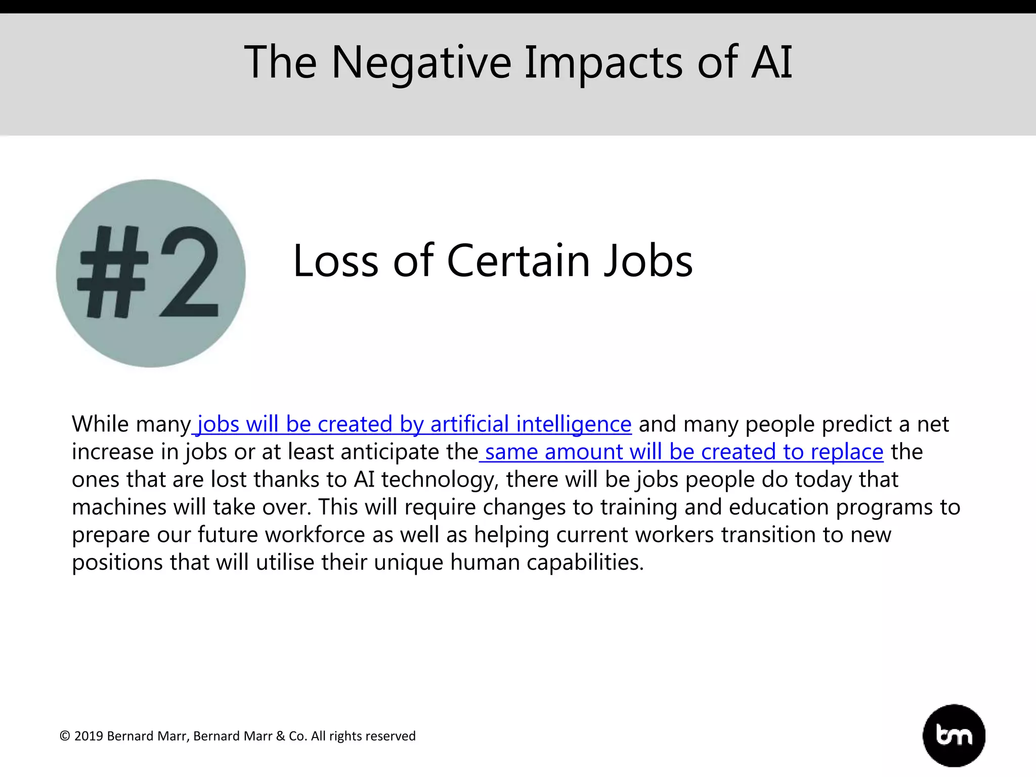 What Are The Negative Impacts Of Artificial Intelligence (AI)? | PPTX
