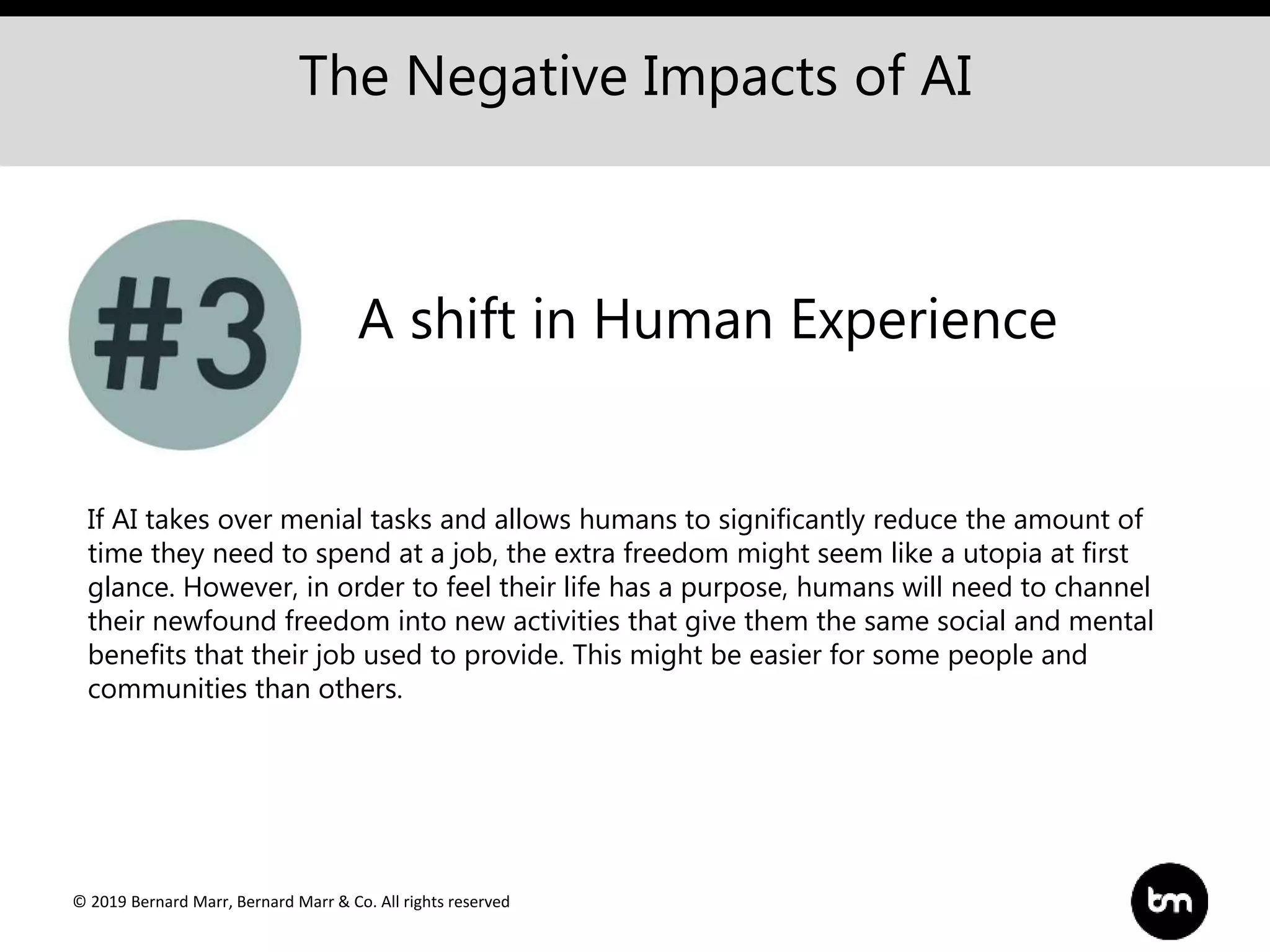 What Are The Negative Impacts Of Artificial Intelligence (AI)? | PPTX