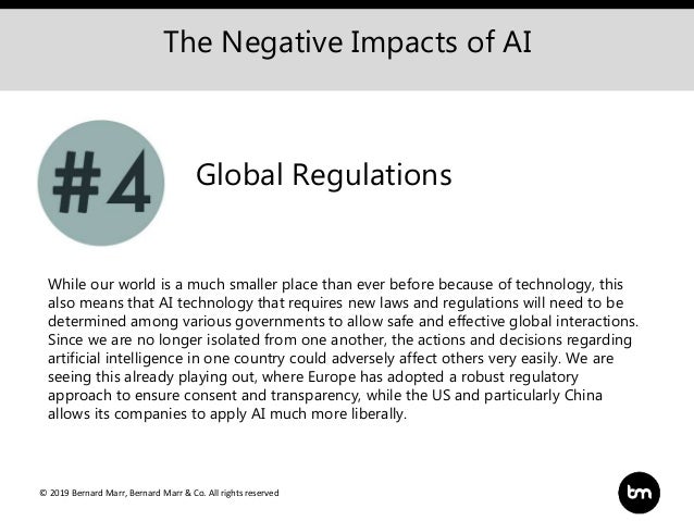 What Are The Negative Impacts Of Artificial Intelligence Ai