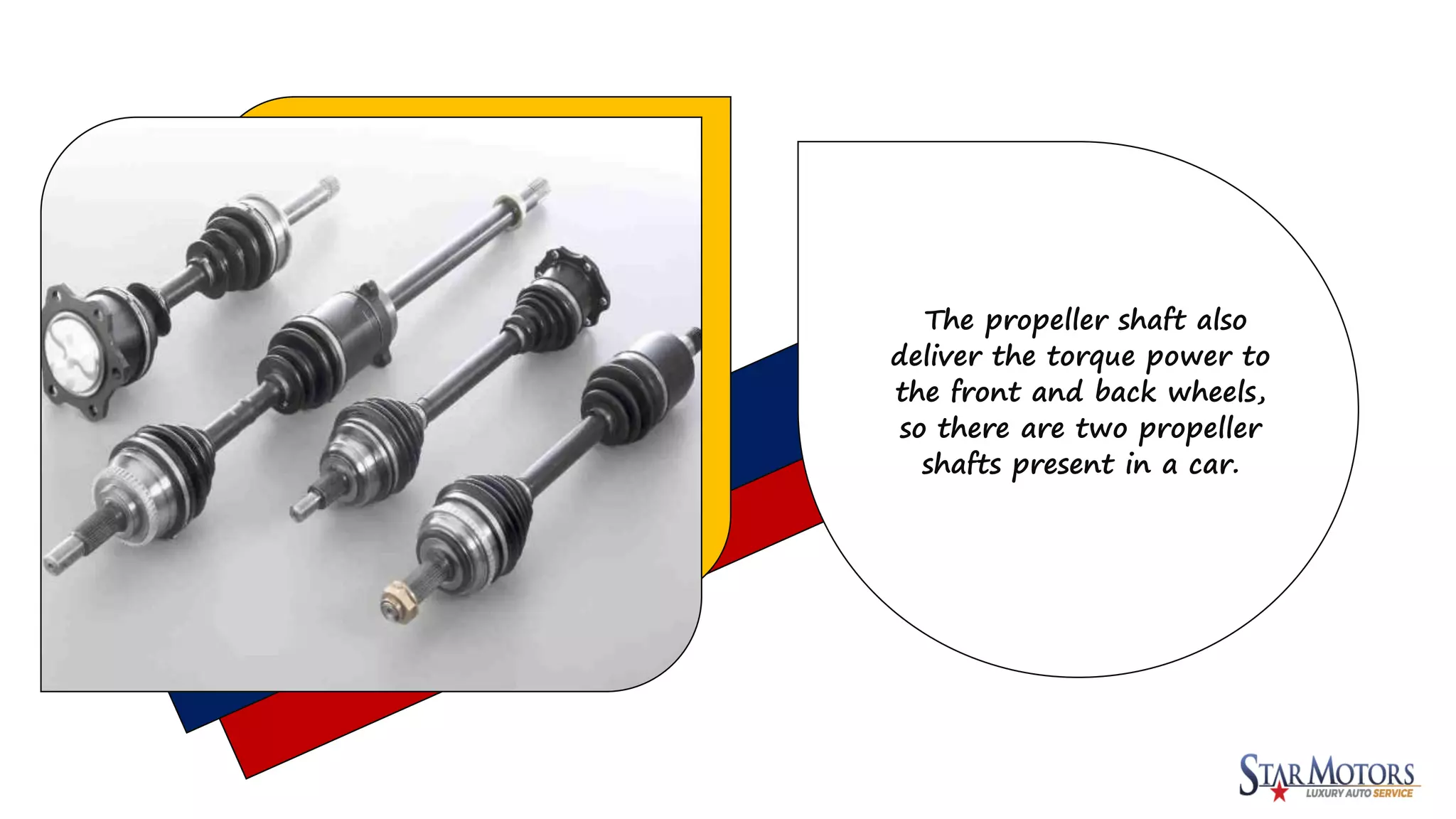 What are the Noted Symptoms of Worn Out Propeller Shaft in Car | PPTX ...