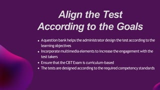 WHAT ARE THE OBJECTIVES OF A COMPUTER BASED TEST.PPT
