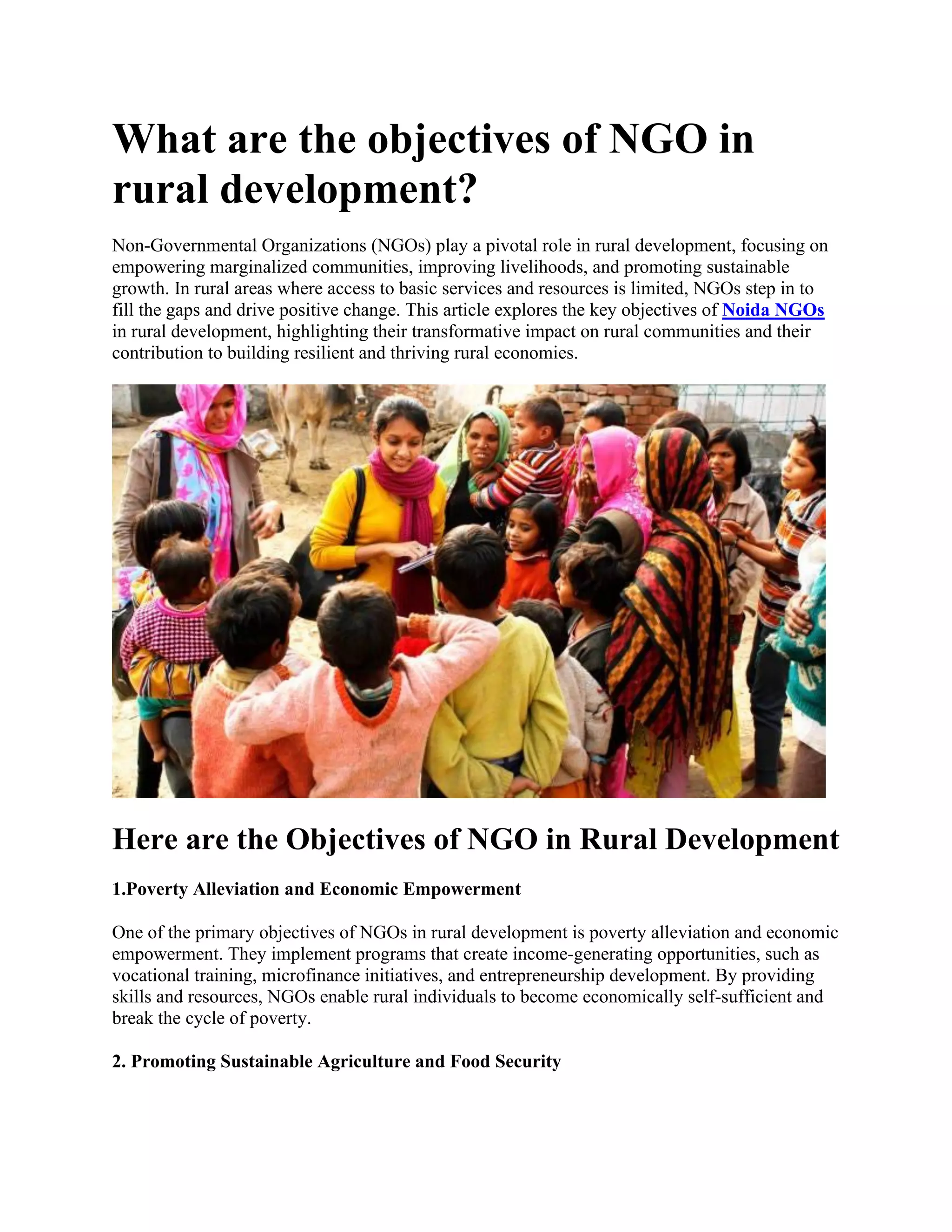 What are the objectives of NGO in rural development.pdf