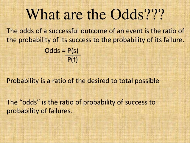 What are the odds notes