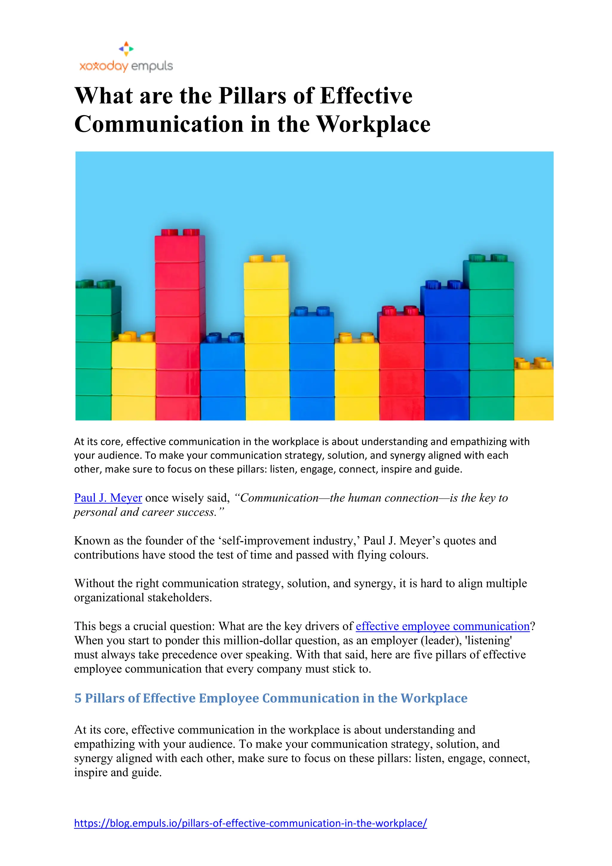 What are the Pillars of Effective Communication in the Workplace.pdf