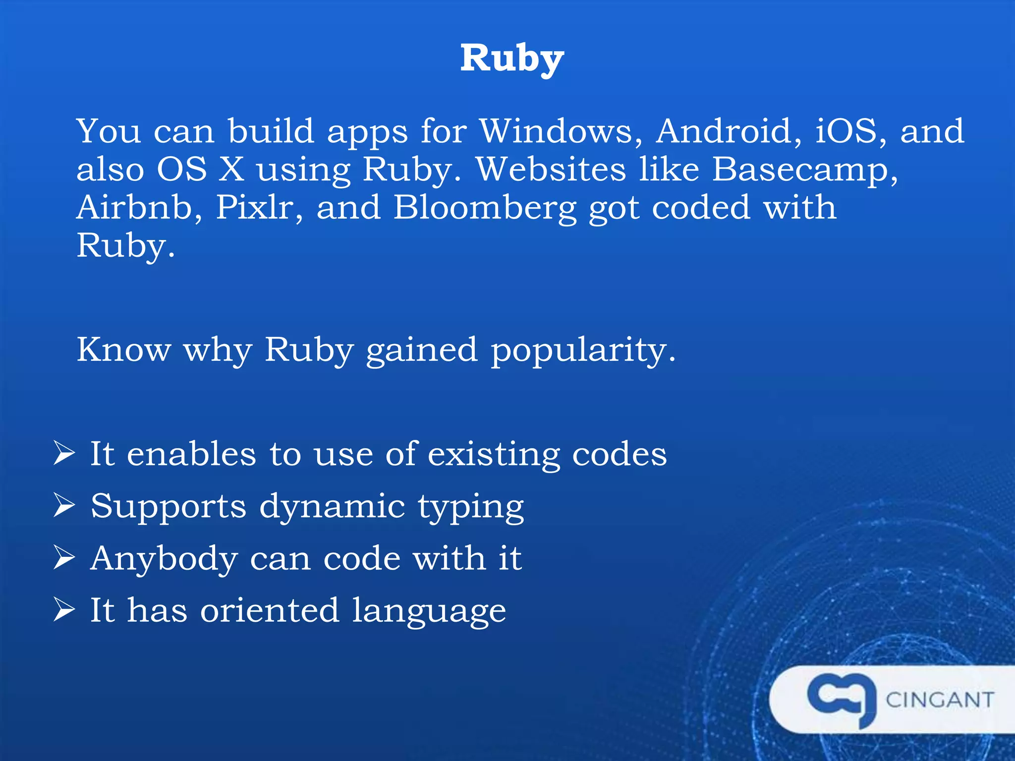 What Are The Most Popular Programming Languages For Mobile Application ...