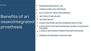 What are the primary advantages of Prosthetics and Compression socks.pptx