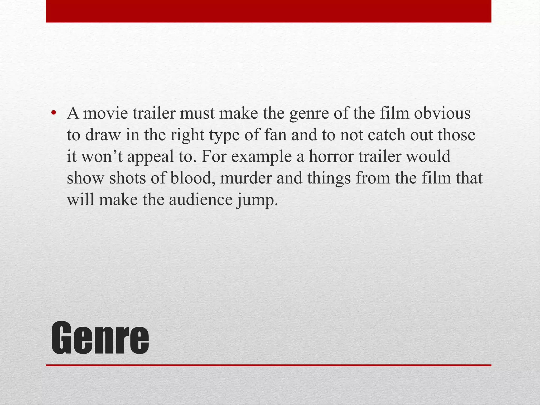 What are the purposes of film trailers? | PPTX