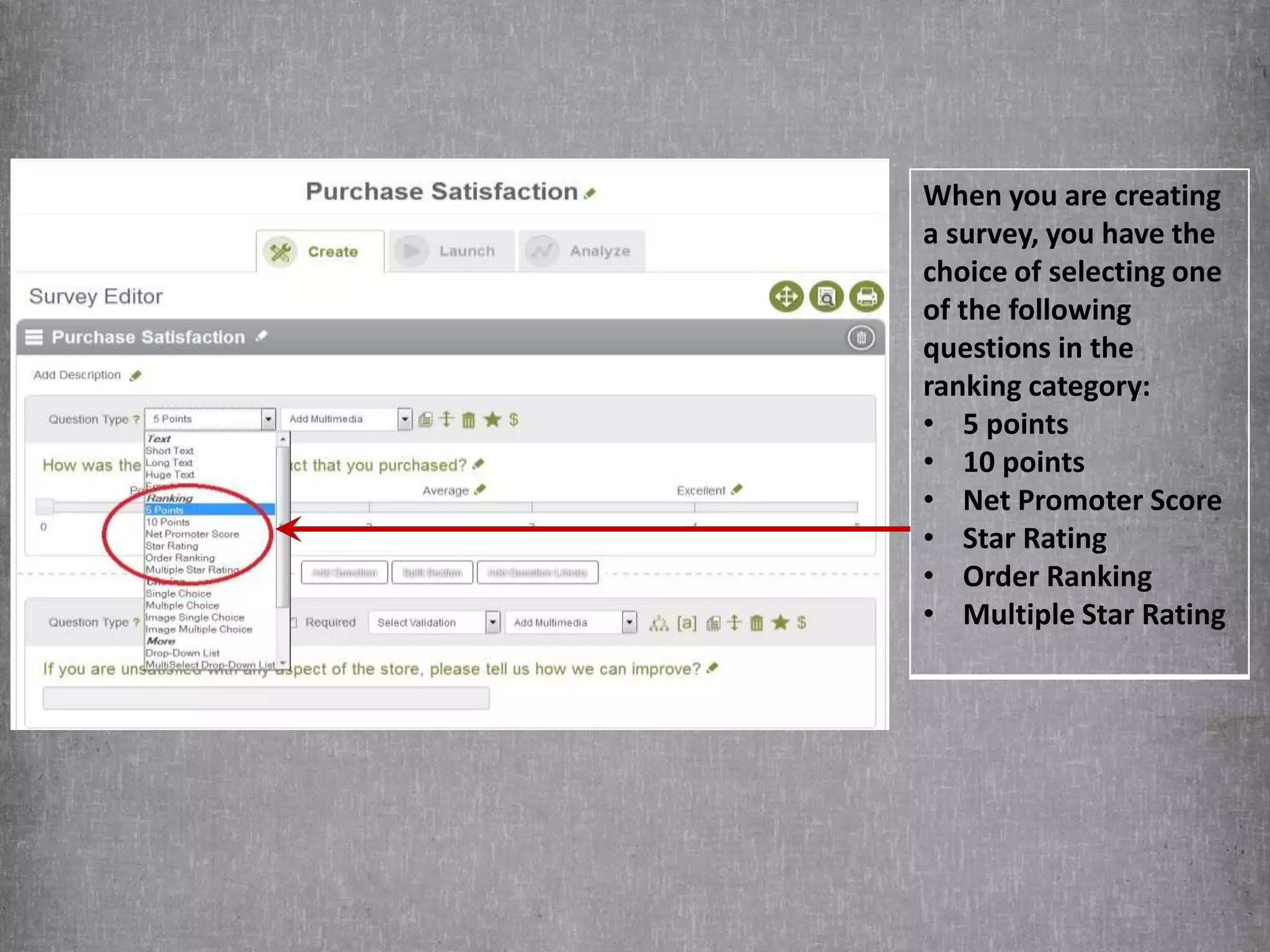What Are The Ranking Question Types | PPT