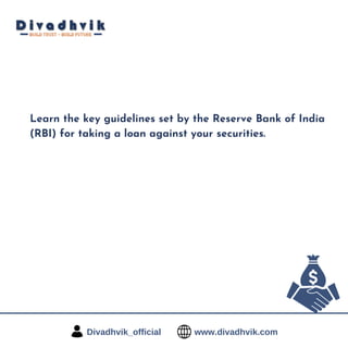 What Are the RBI Guidelines for Loan Against Securities | PDF