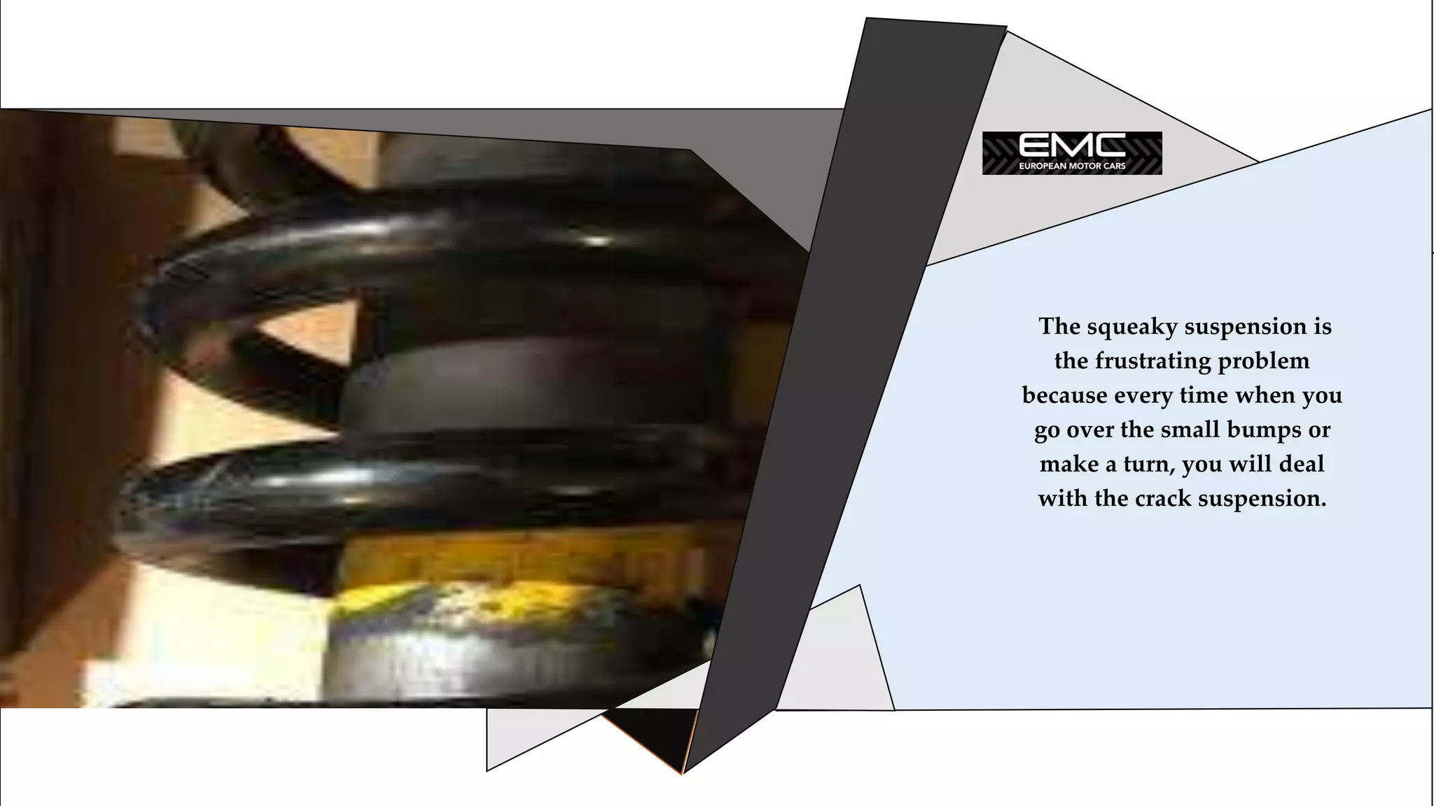 What are the Reasons Behind the Squeaky Suspension in Car | PPT