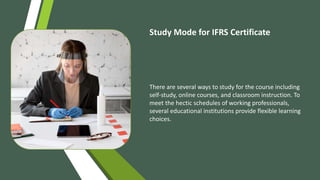 What Are the Requirements for an ACCA IFRS Certificate.pptx