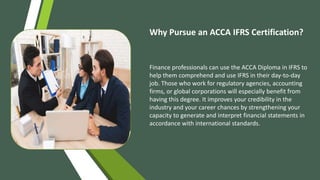 What Are the Requirements for an ACCA IFRS Certificate.pptx