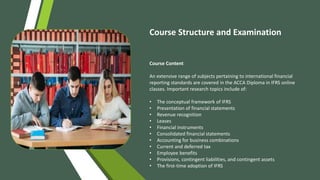 What Are the Requirements for an ACCA IFRS Certificate.pptx