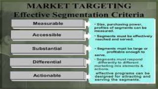 What are the requirements for effective segmentation | PPTX