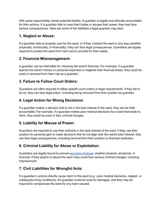 What are the rights, duties and liabilities of a legal guardian.pdf