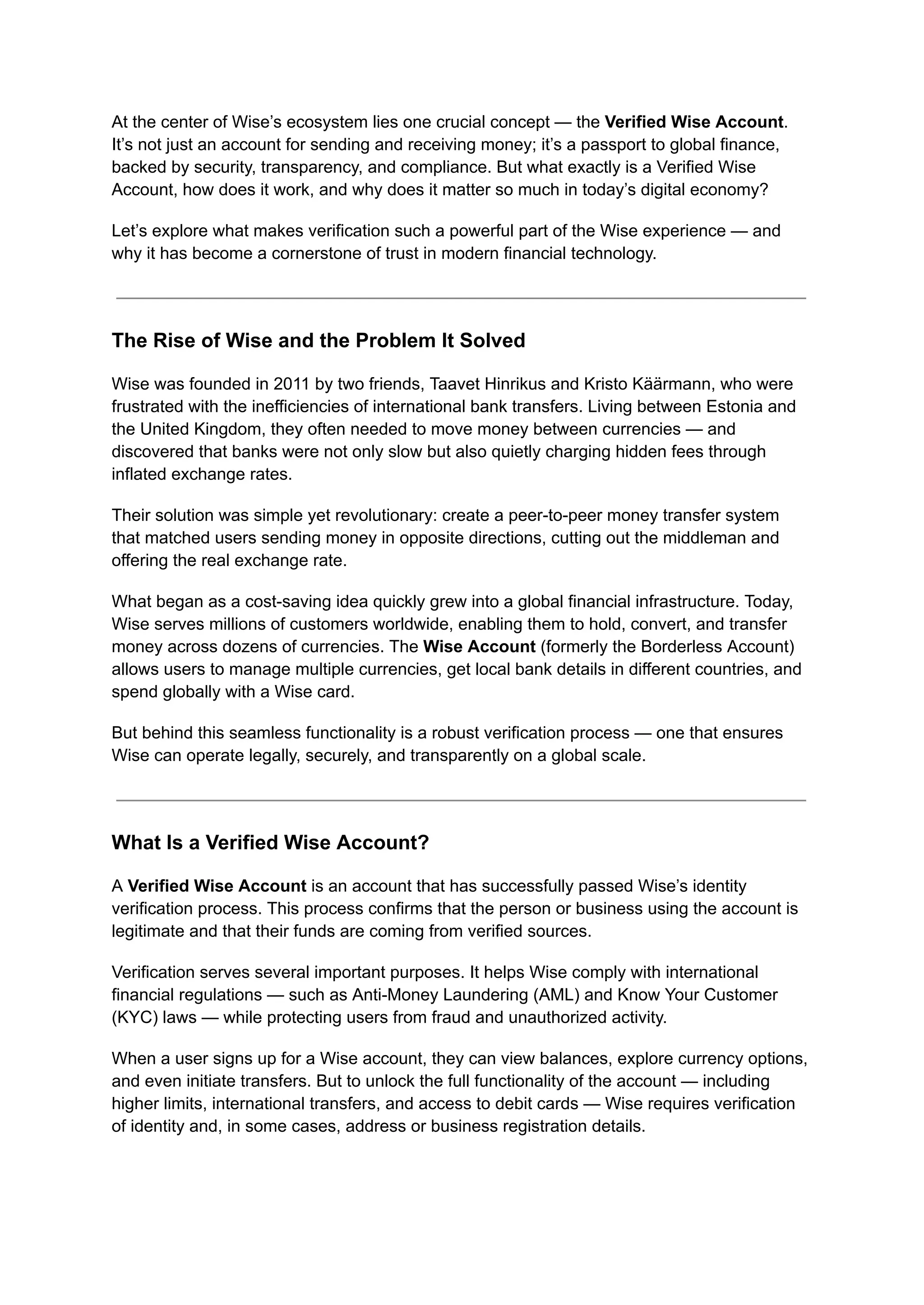 What are the risks of buying a verified Wise account_.pdf