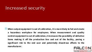 What are the services of calibration ? | PPTX