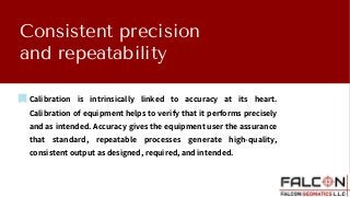 What are the services of calibration ? | PPTX