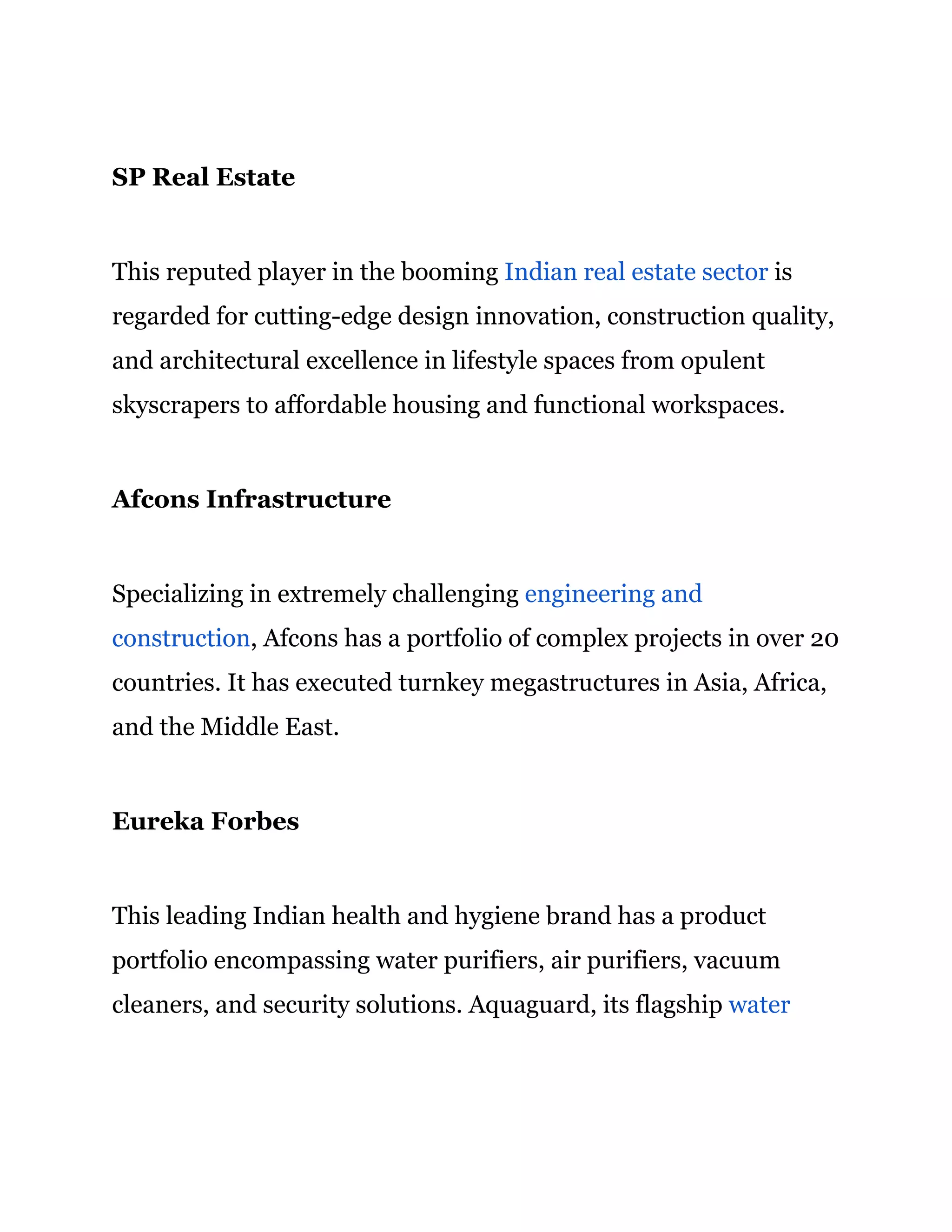 What are the shapoorji pallonji groups subsidiaries | PDF