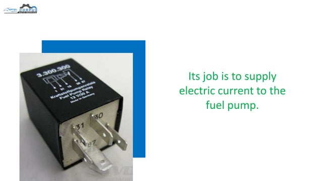 What are the Signs of a Bad Fuel Pump Relay in your Audi A3 | PPT
