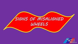What are the Signs of Improper Wheel Alignment in the Car | PPTX | Auto ...