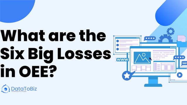 What are the Six Big Losses in OEE? - By DataToBiz | PDF | Business ...