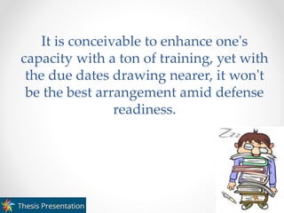What are the Steps for a Successful Thesis Proposal Defense ...
