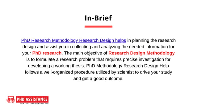 What are the Steps Involved to Design PhD Research Methods? Explain ...