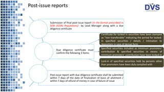 What are the steps to be taken after issue by SME? | PPT