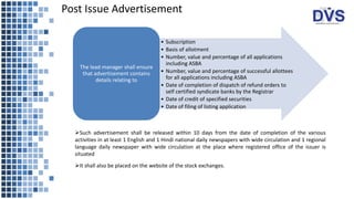 What are the steps to be taken after issue by SME? | PPT