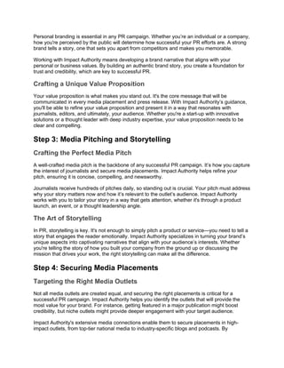 What Are the Steps to Working with Impact Authority for Public Relations Success_.docx