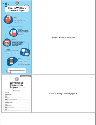 What Are The Steps To Writing A Research Paper | PDF