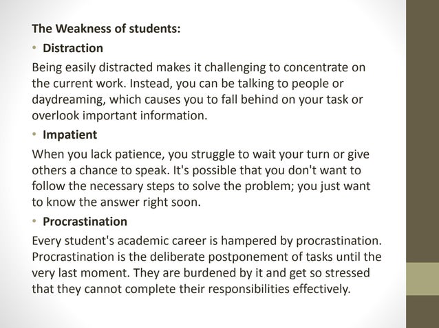 Most Common Students Weaknesses| Overcome Weaknesses with Simple ...