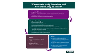 What are the study limitations, and how should they be stated.pdf