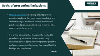 What are the study limitations, and how should they be stated.pdf