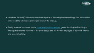 What are the study limitations, and how should they be stated.pdf