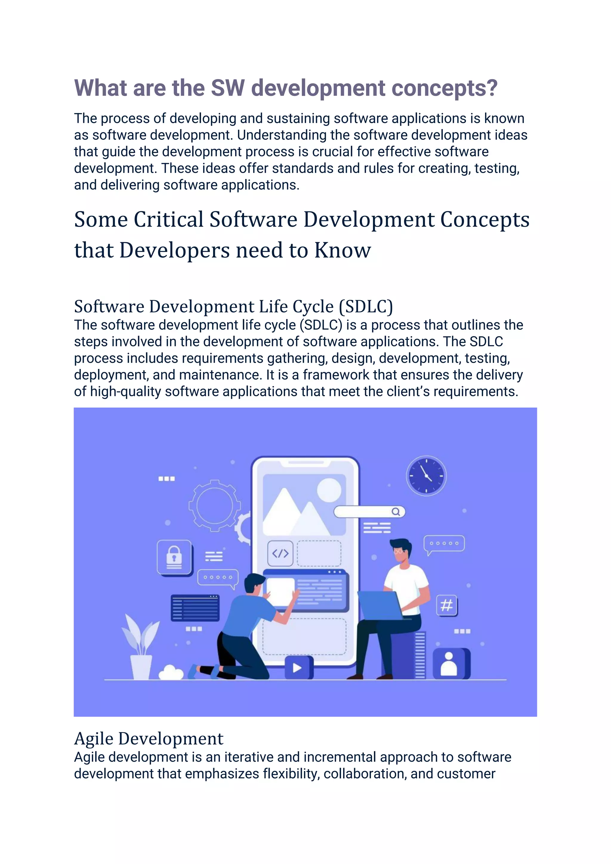 What are the SW development concepts.pdf