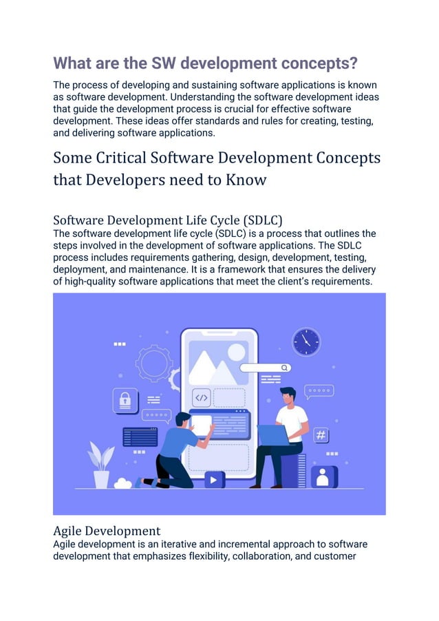 What are the SW development concepts.pdf