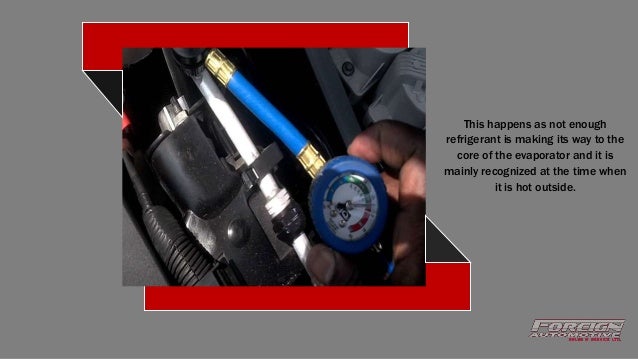 Symptoms Of Bad Ac Expansion Valve