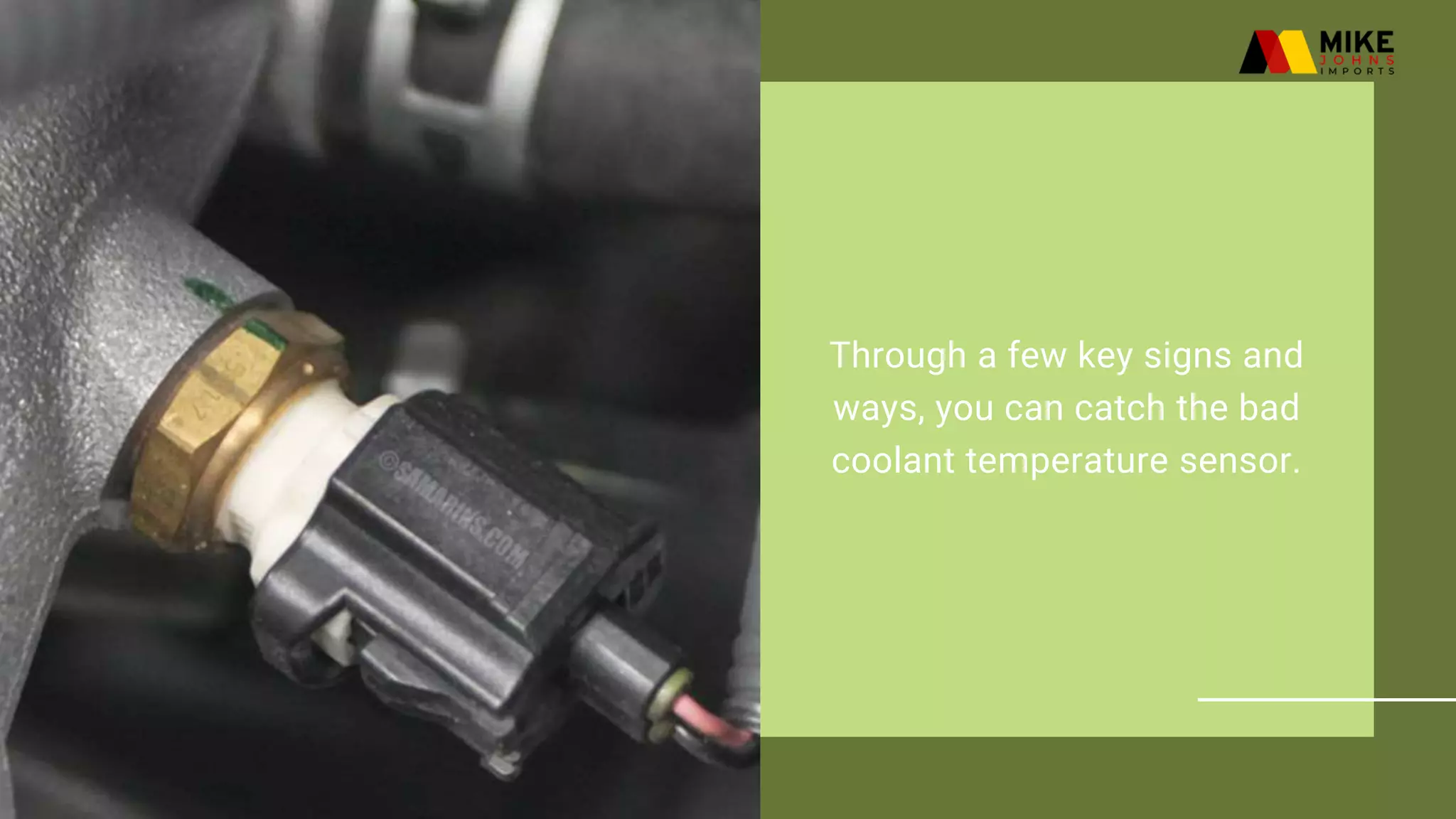What are the Symptoms of Bad BMW X1 Coolant Temperature Sensor in ...