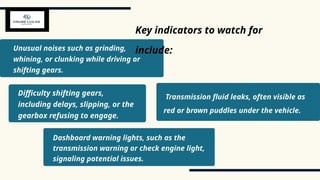 What Are the Symptoms of Gearbox Problems in a Range Rover | PPT