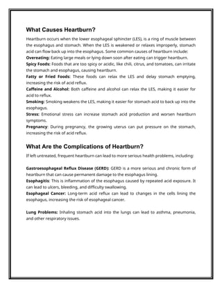 What Are the Symptoms of Heartburn and ayurvedic treatment for ...