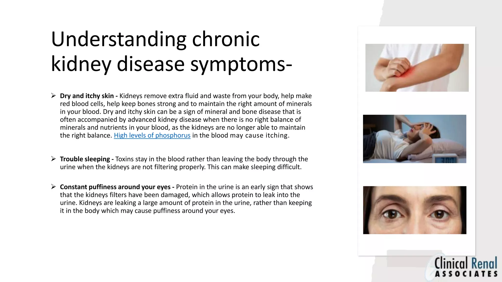 What are the symptoms of kidney problems or.pptx