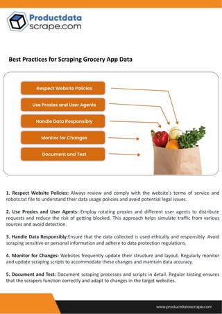 What are the Techniques for Web Scraping Grocery App Data from ...