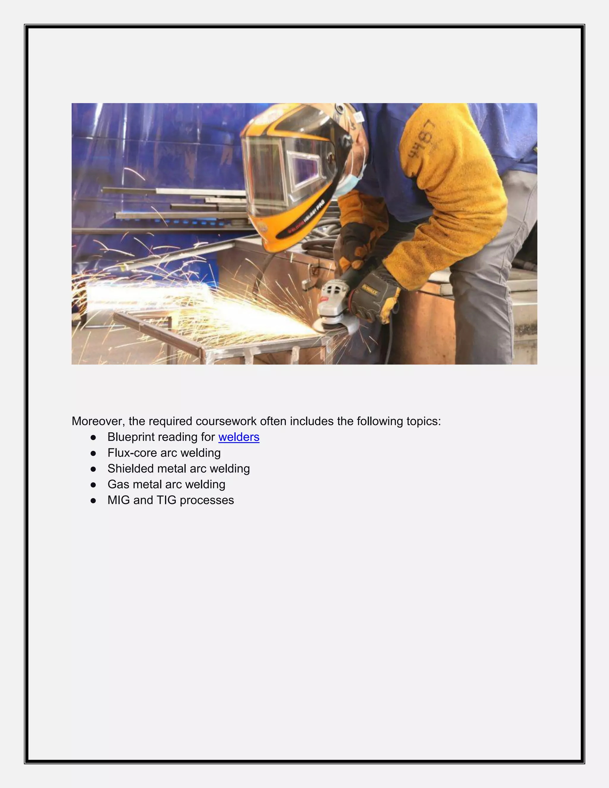 Welder’s Salary: What are their work and requirements? | PDF