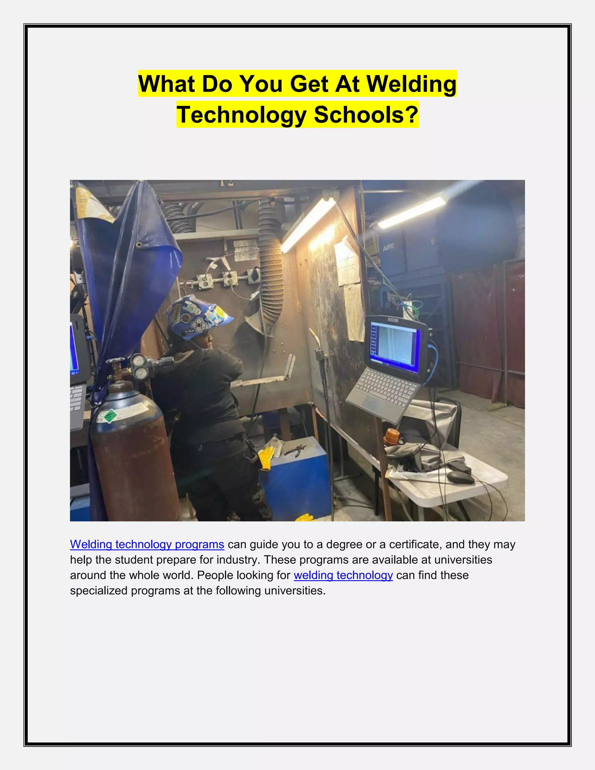 Welder’s Salary: What are their work and requirements? | PDF