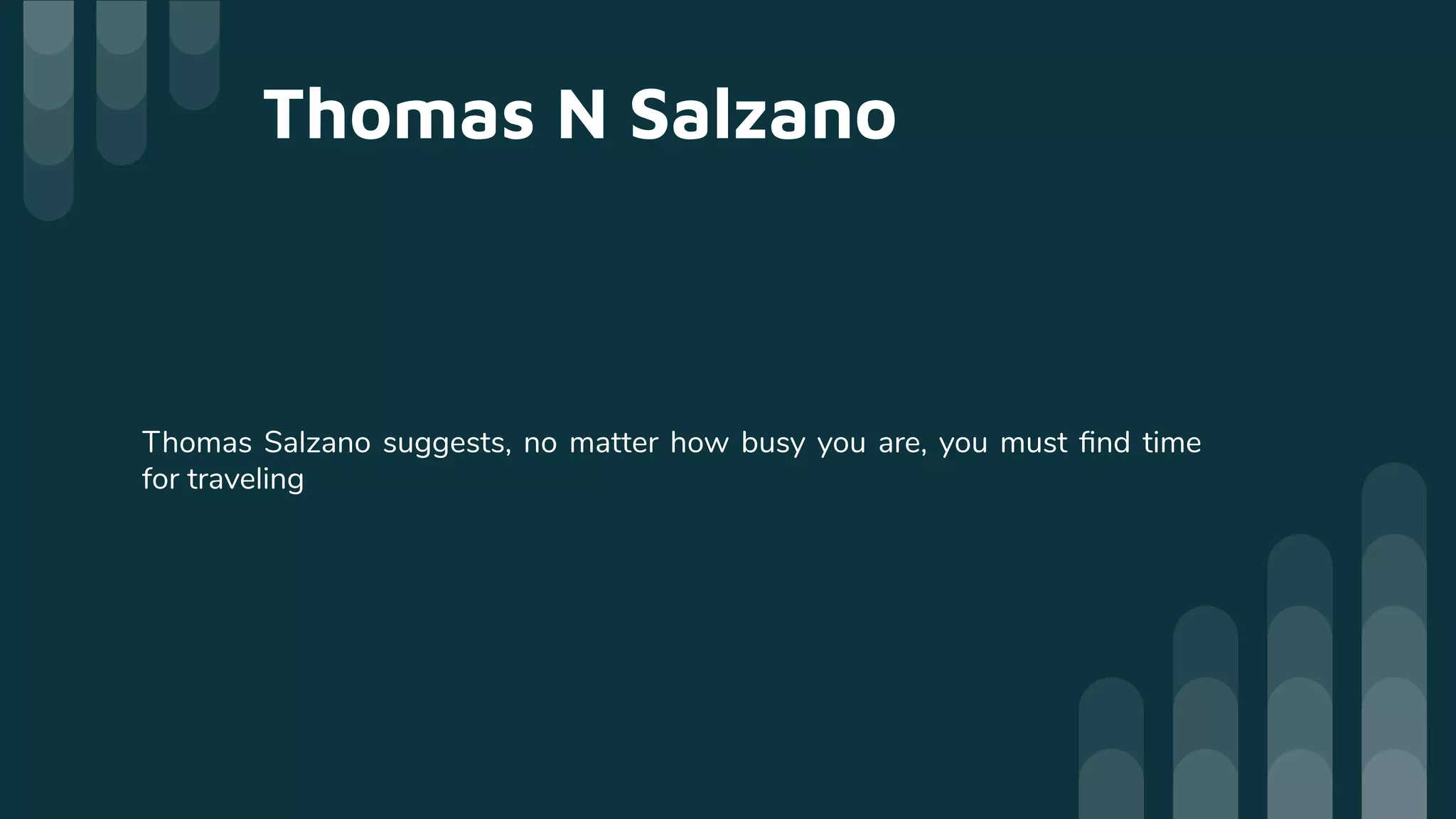 What Are the Top 5 Essentials You cant Travel without? Thomas N Salzano ...