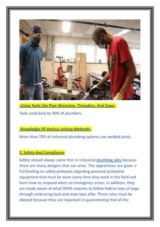 5 Industrial Plumbing Training Topics One Must Know About | PDF